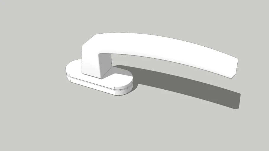 window handle plastic | 3D Warehouse