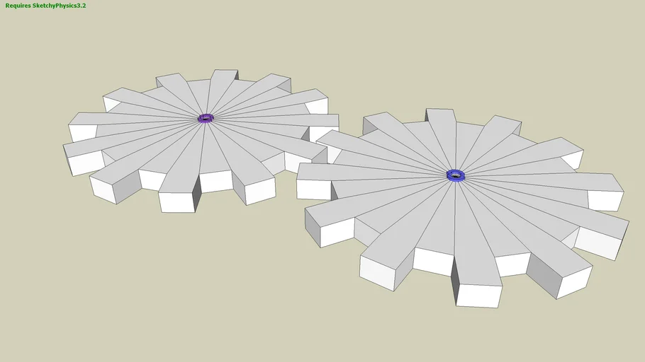 spinning gears | 3D Warehouse