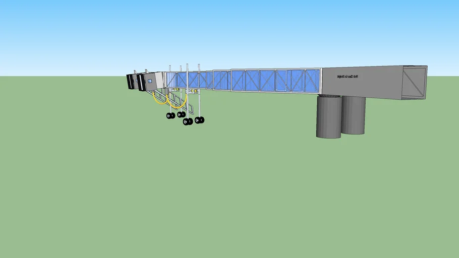 Jetway for 777 ONLY EXACT FIT | 3D Warehouse