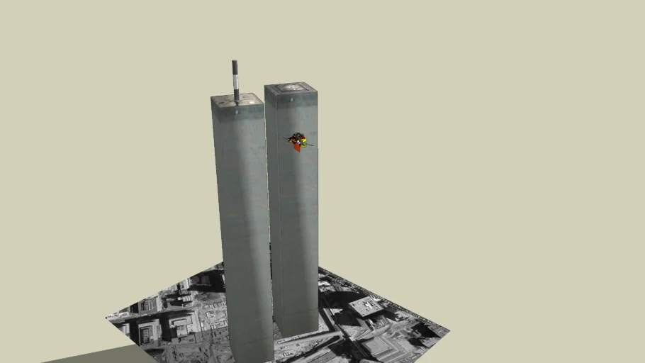 Twin towers | 3D Warehouse