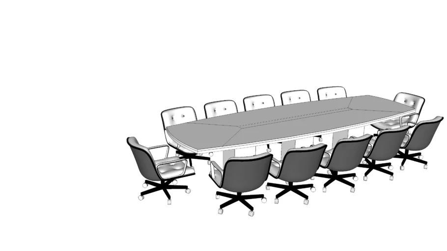 meeting table | 3D Warehouse
