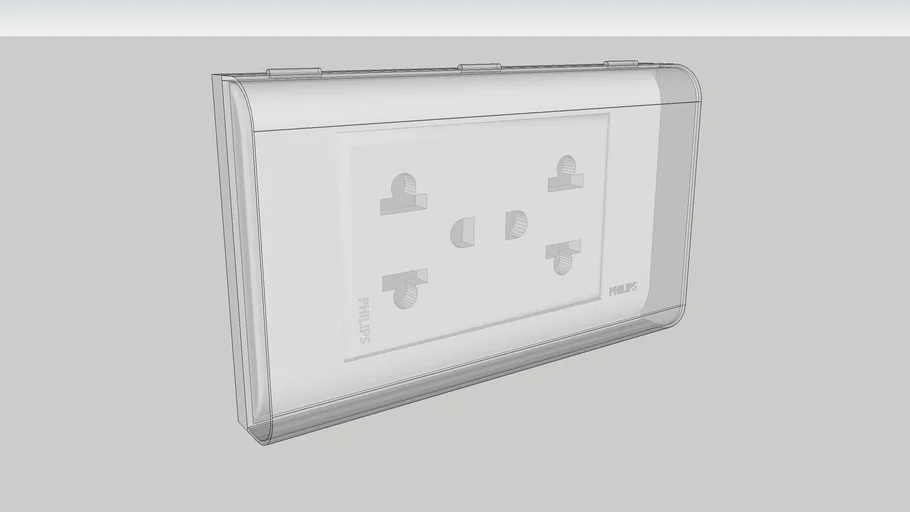 Outlet with Cover by NapC | 3D Warehouse