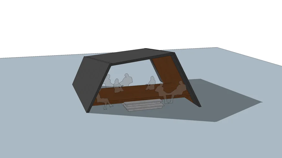 modern gazebo | 3D Warehouse
