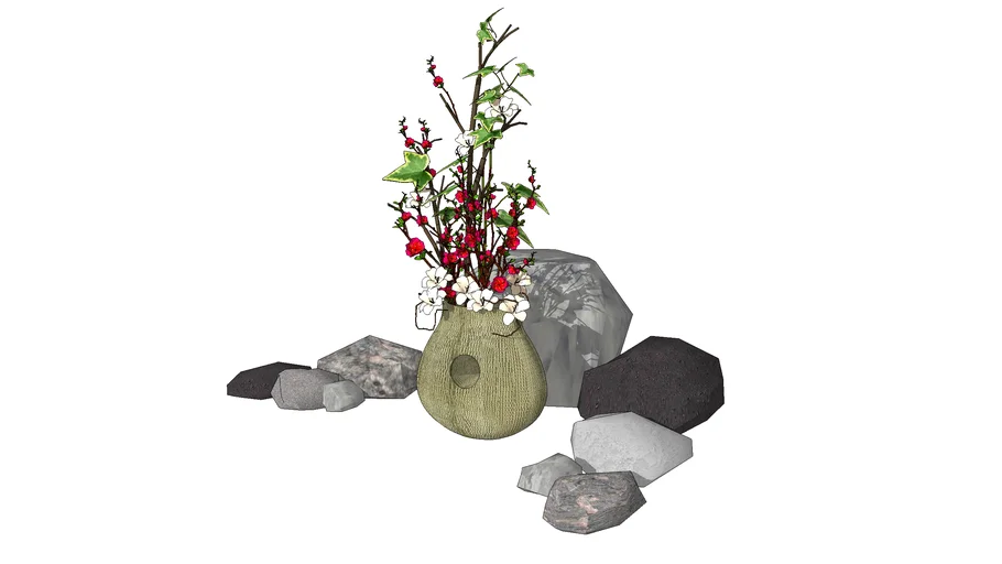 Flower Arrangement Decoration Dekorasi Bunga 4 | 3D Warehouse