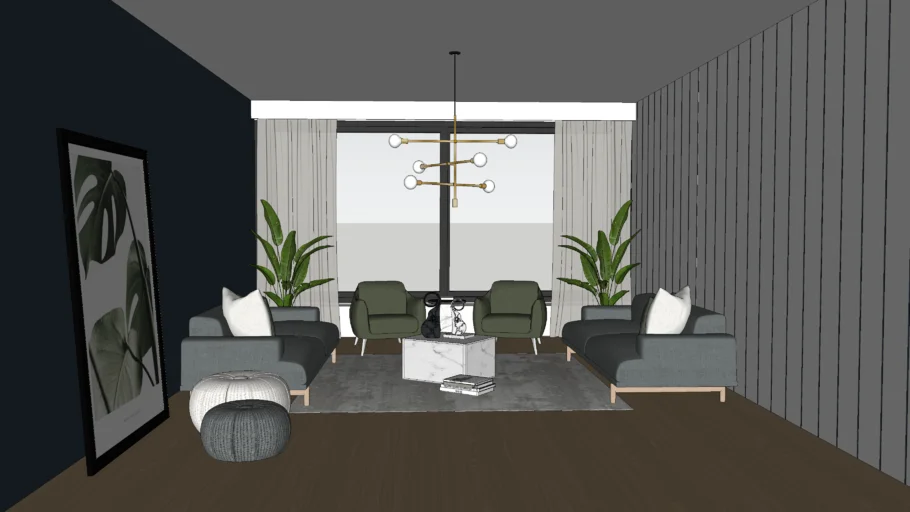 Sketchup Components 3d Warehouse Living Room Sketchup 3d Warehouse