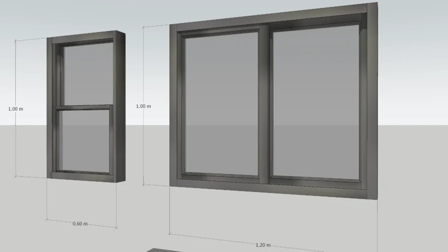 Sliding Window | 3D Warehouse
