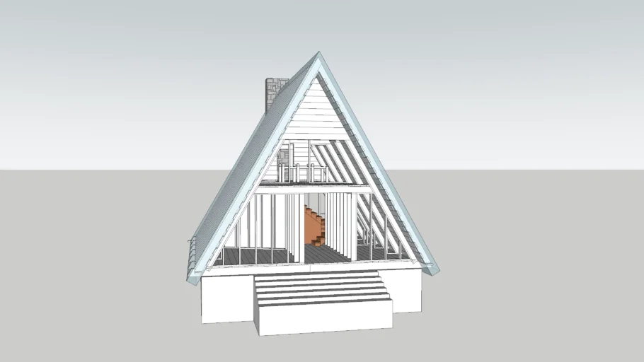 A-Frame house | 3D Warehouse