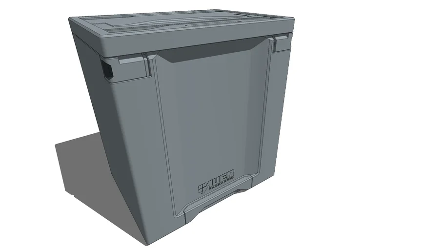 AUER Box TB 4344 F2 | 3D Warehouse
