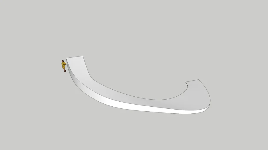 Curved ramp fcv | 3D Warehouse