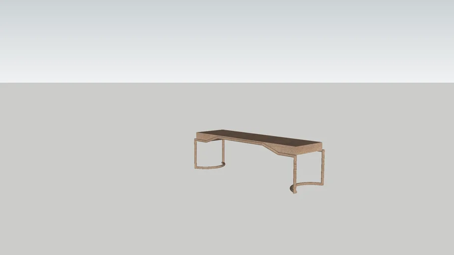 timber tea table | 3D Warehouse