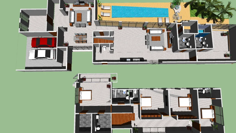 House Plan | 3D Warehouse