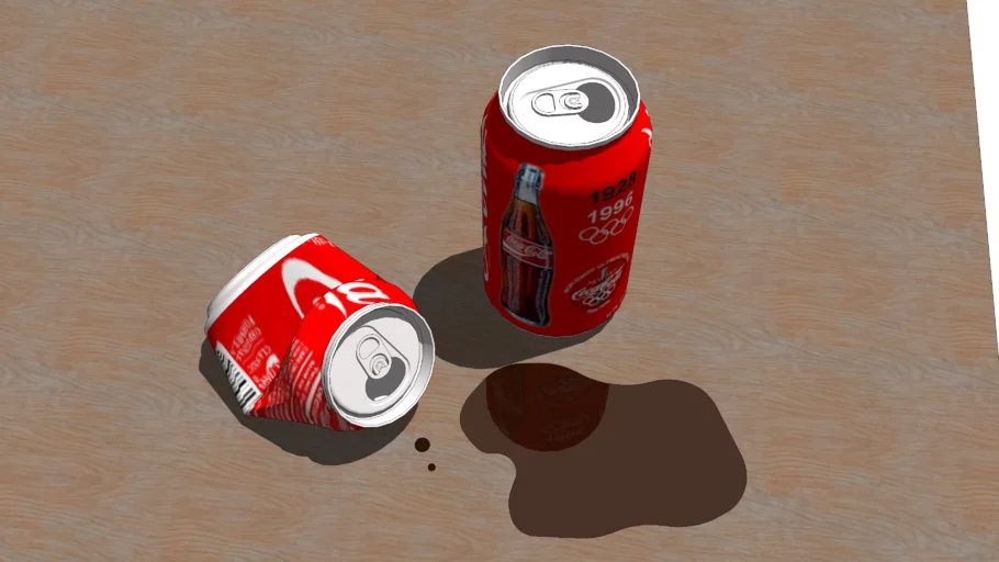 Cans on the desk - 3dChallenge 8 | 3D Warehouse
