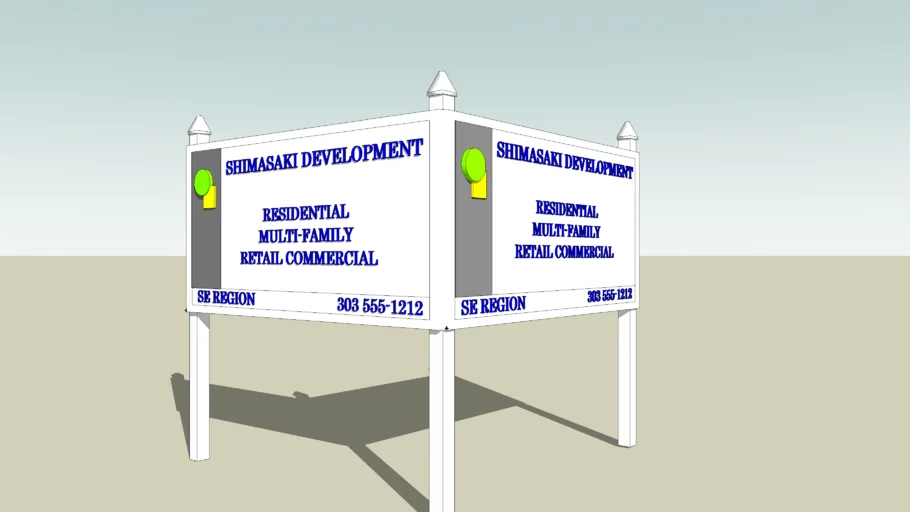 SIGNS & POST'S | 3D Warehouse