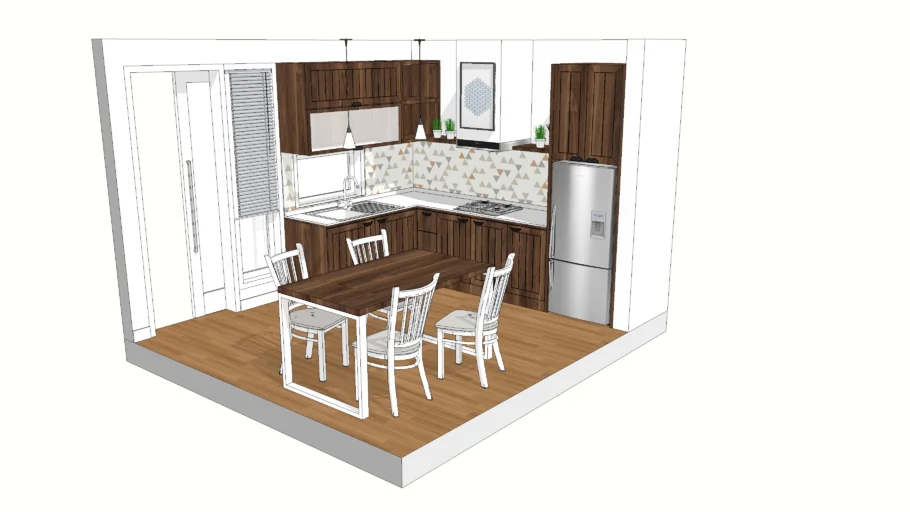 Small kitchen | 3D Warehouse