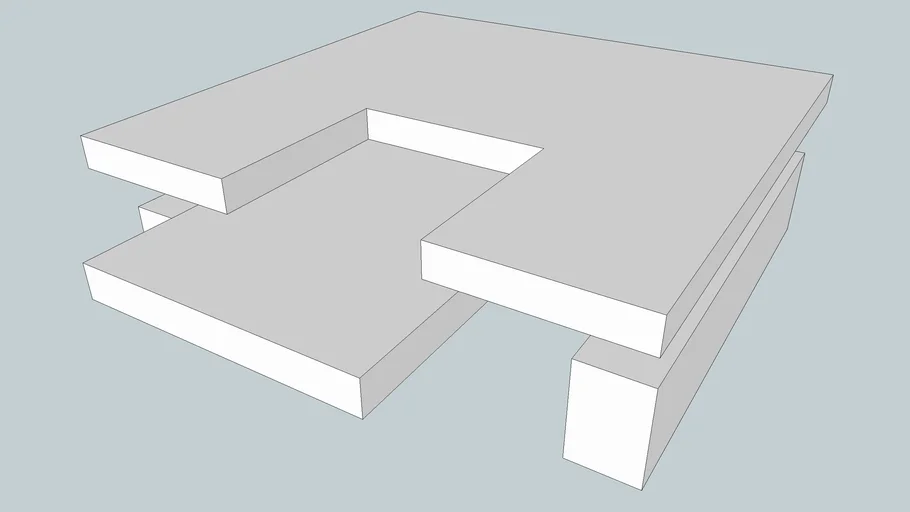 Emile Warré bee hive floor - original | 3D Warehouse
