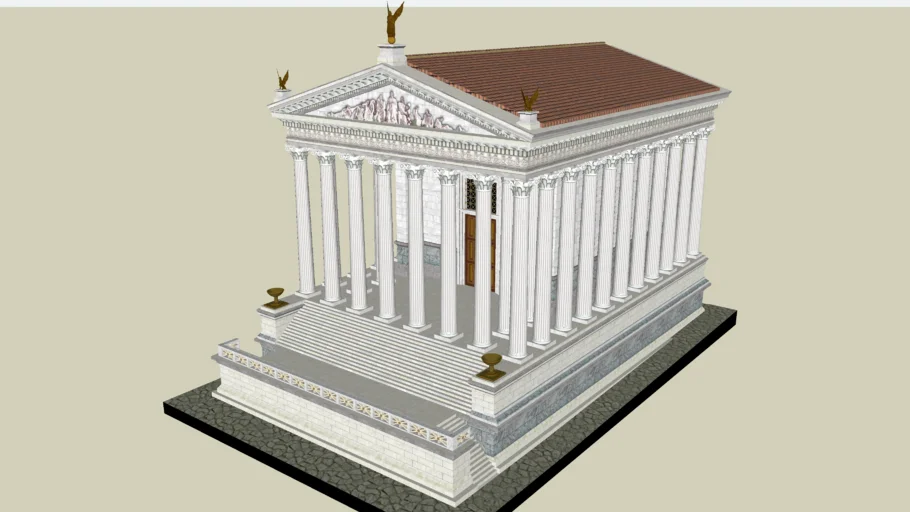 Temple of Castor and Pollux | 3D Warehouse