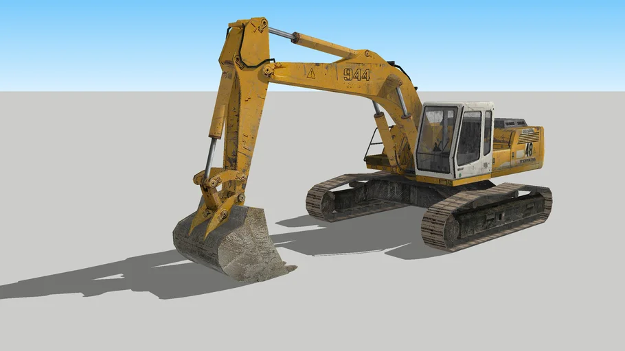 LIEBHERR R944 litronic - DESCHIRON | 3D Warehouse