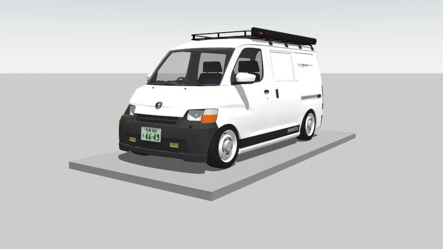 Daihatsu Granmax BV Storing - Retro Style (Kalcer) | 3D Warehouse