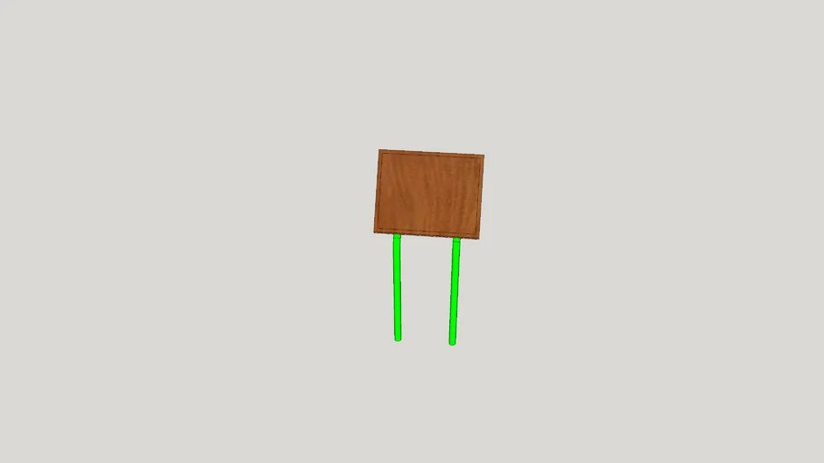 sign | 3D Warehouse