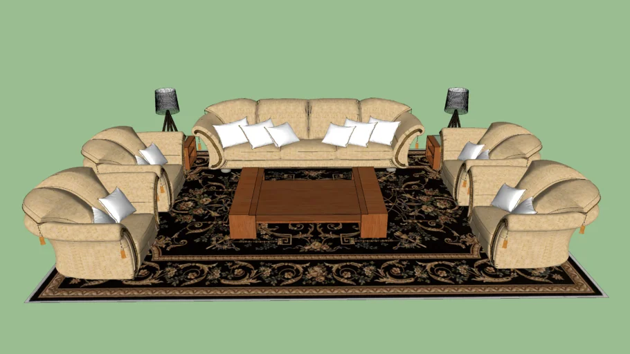 Sofa Set | 3D Warehouse