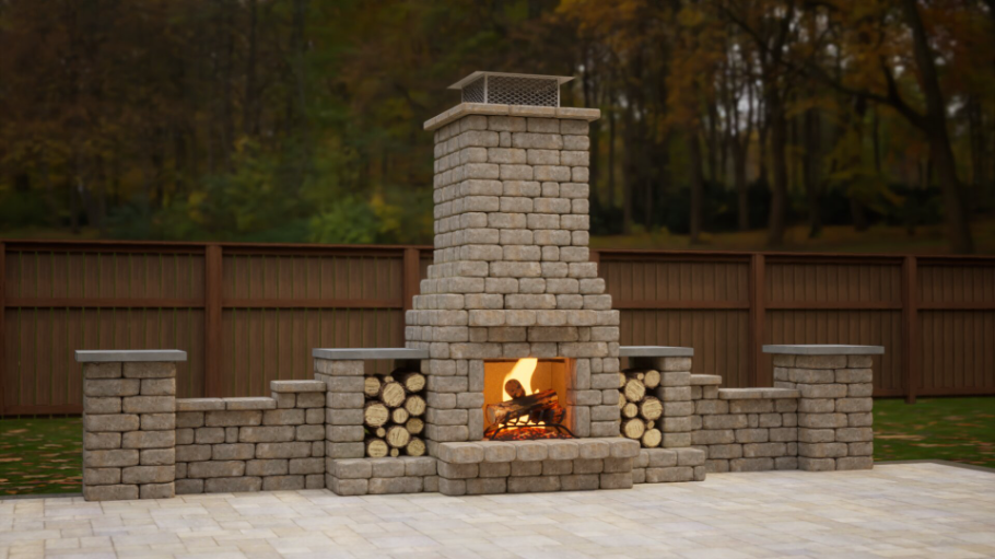 Modular Masonry Fireplace Kits