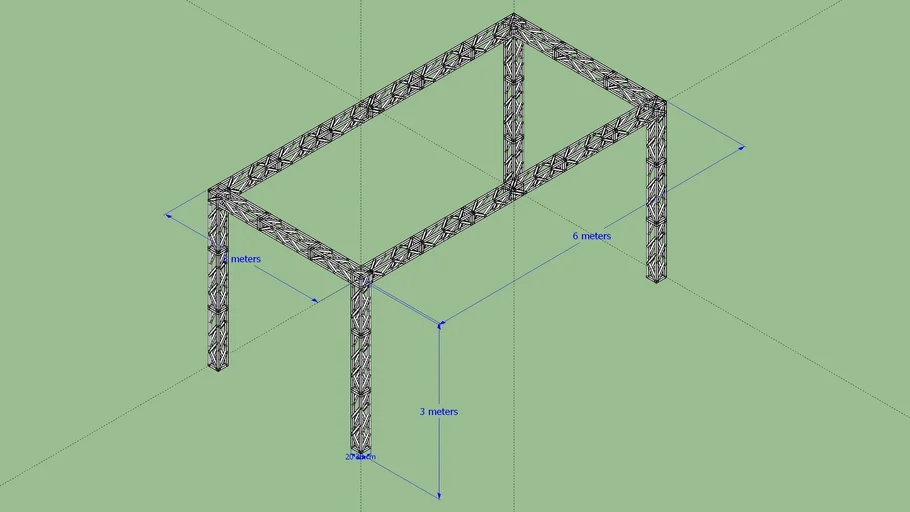 Square Truss | 3D Warehouse