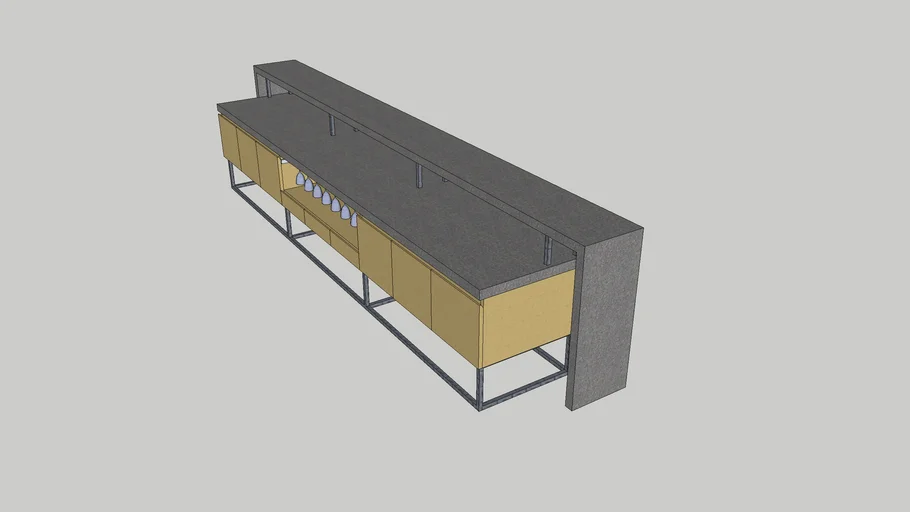 BAR COUNTER | 3D Warehouse