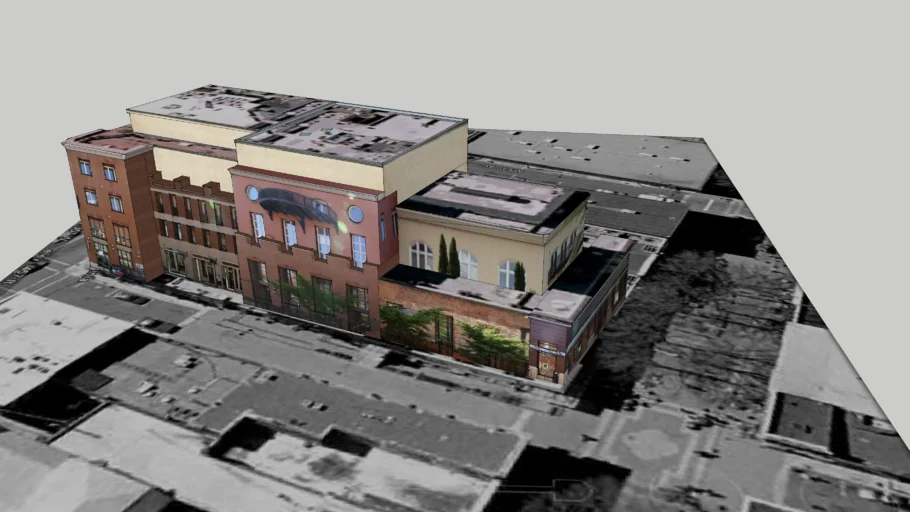 Charlottesville Downtown Mall Building Block Water Street, 1st Street S ...