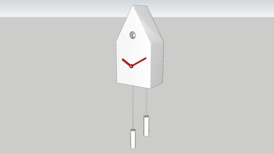 K24 design wall clock | 3D Warehouse