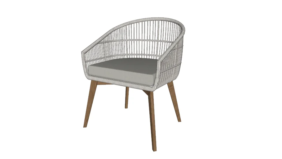 RATTAN CHAIR / 3D CHAIR / EXTERIOR / OUTDOOR CHAIR / OUTDOOR COUCH ...