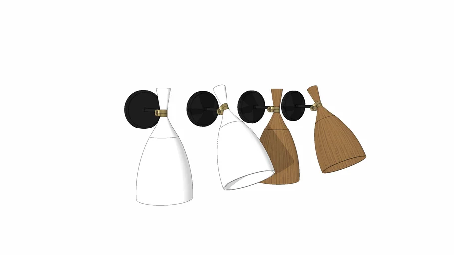 Utopia Sconce_Corbett Lighting | 3D Warehouse