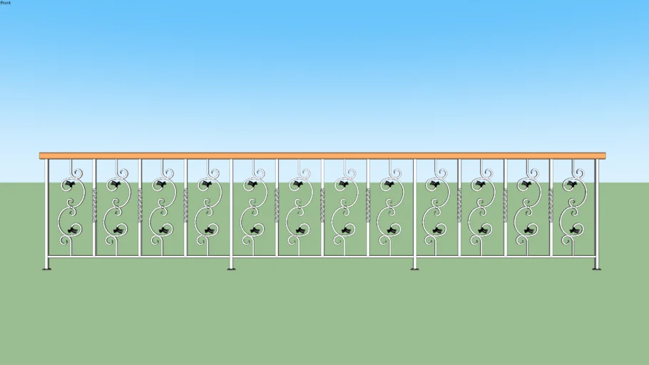 Railing | 3D Warehouse