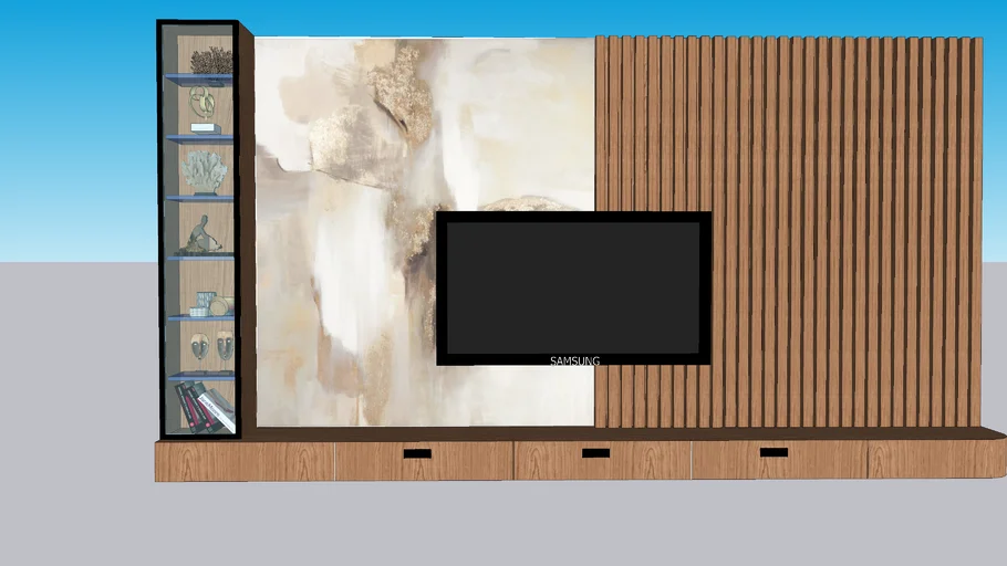 T.V UNIT | 3D Warehouse