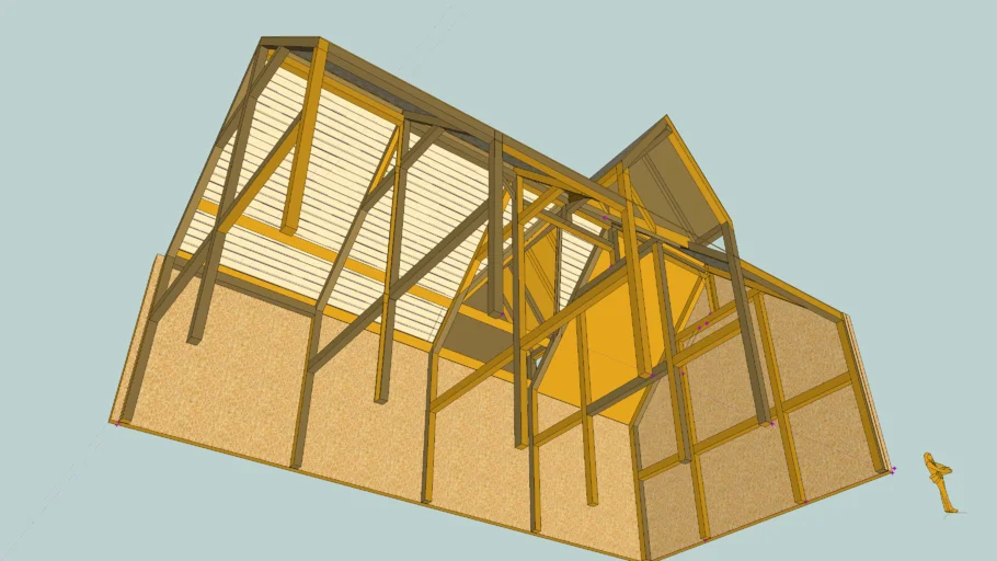 Timber Frame | 3D Warehouse