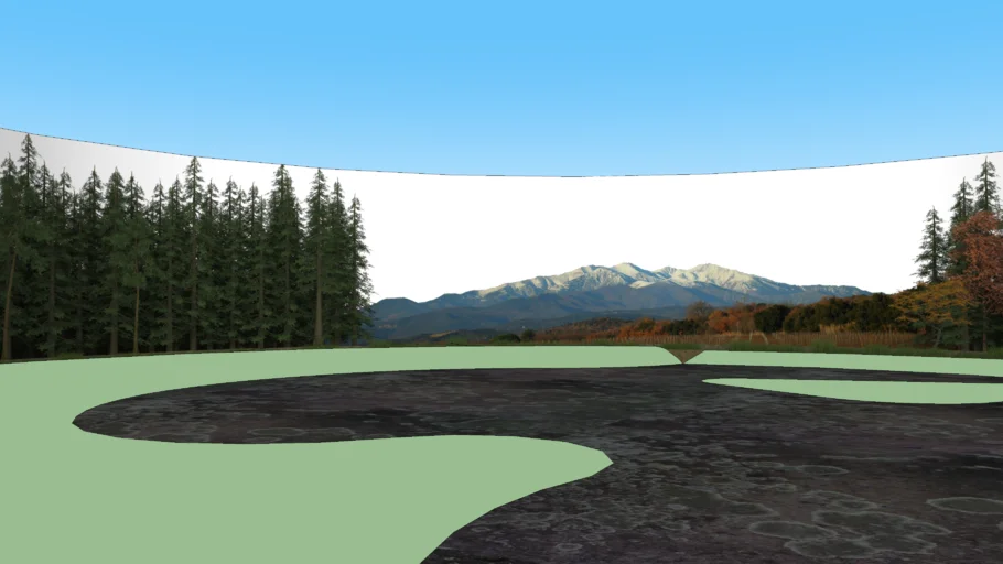 My dream house (Part2 : treeline-landscape) | 3D Warehouse
