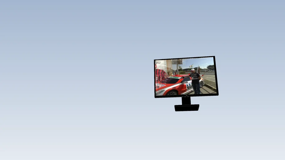 Monitor LCD 19' | 3D Warehouse