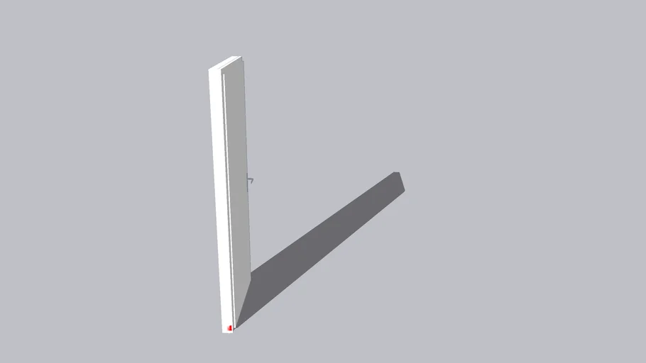 Blunt inside small door | 3D Warehouse