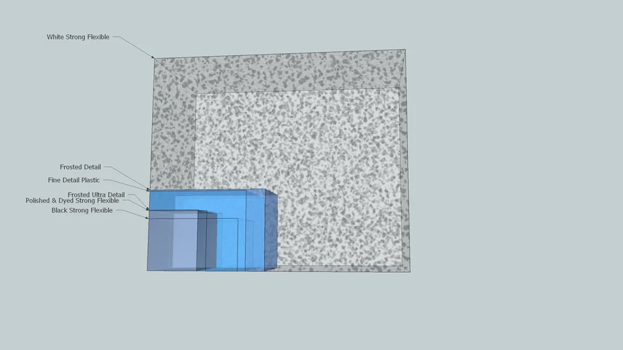 Shapeways Bounding Boxes | 3D Warehouse
