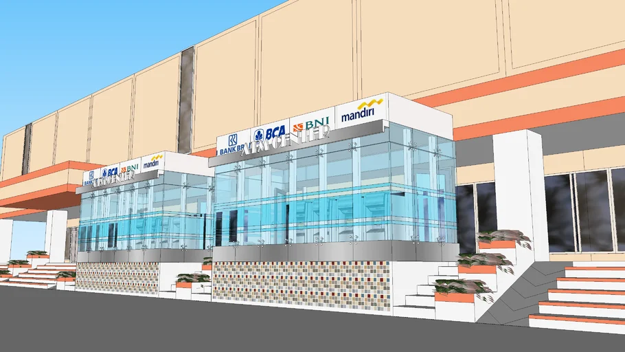 Rencana ATM Center | 3D Warehouse