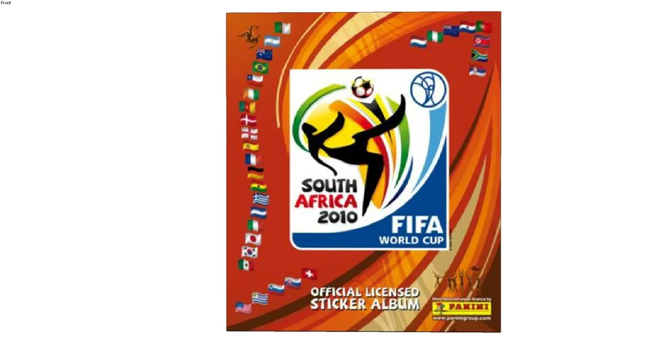 Panini Sticker Album South Africa 2010 3d Warehouse