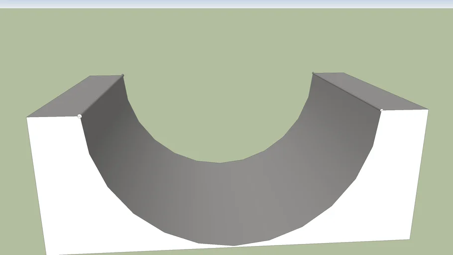Half pipe | 3D Warehouse