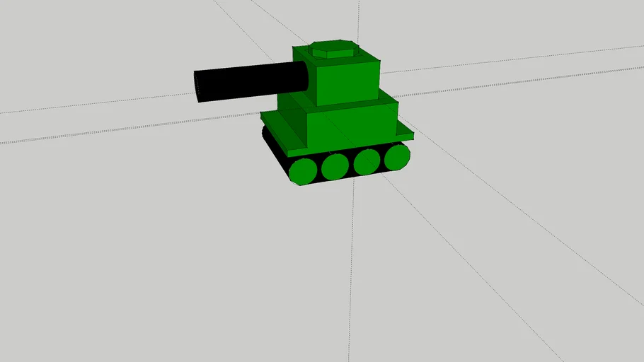simple tank | 3D Warehouse