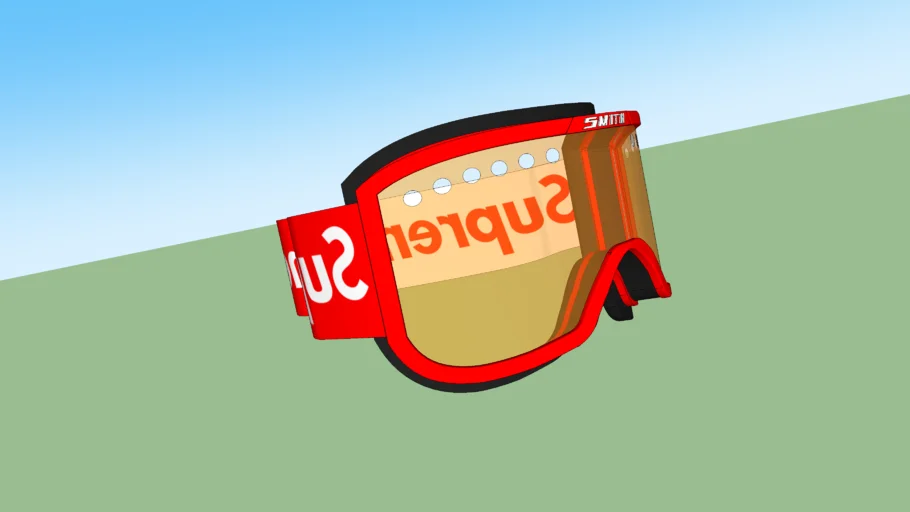 Supreme Smith Ski Goggles | 3D Warehouse