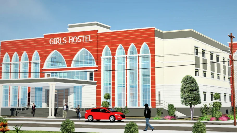 Hostel building block | 3D Warehouse