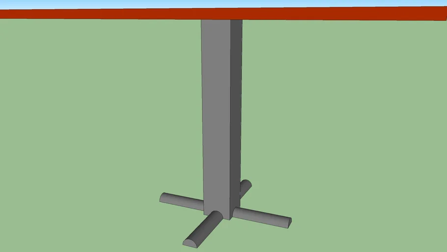 4 TOP short table | 3D Warehouse