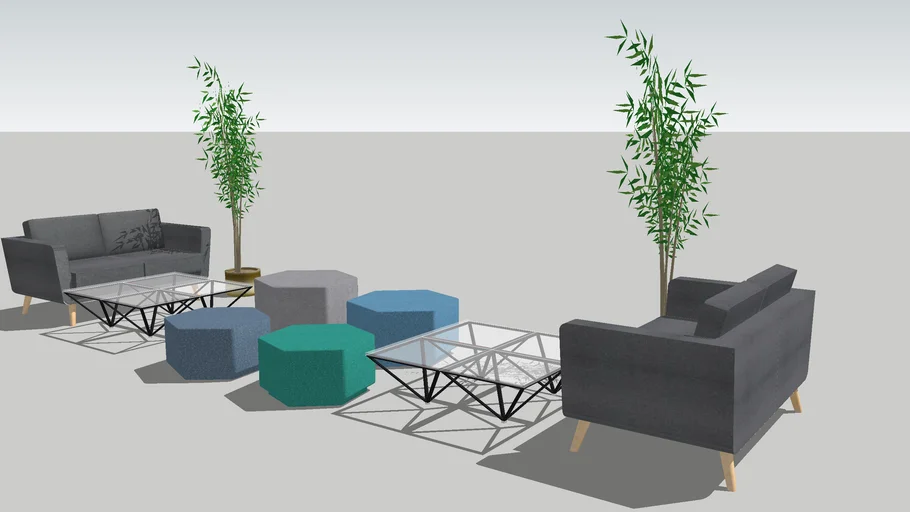Lounge open | 3D Warehouse