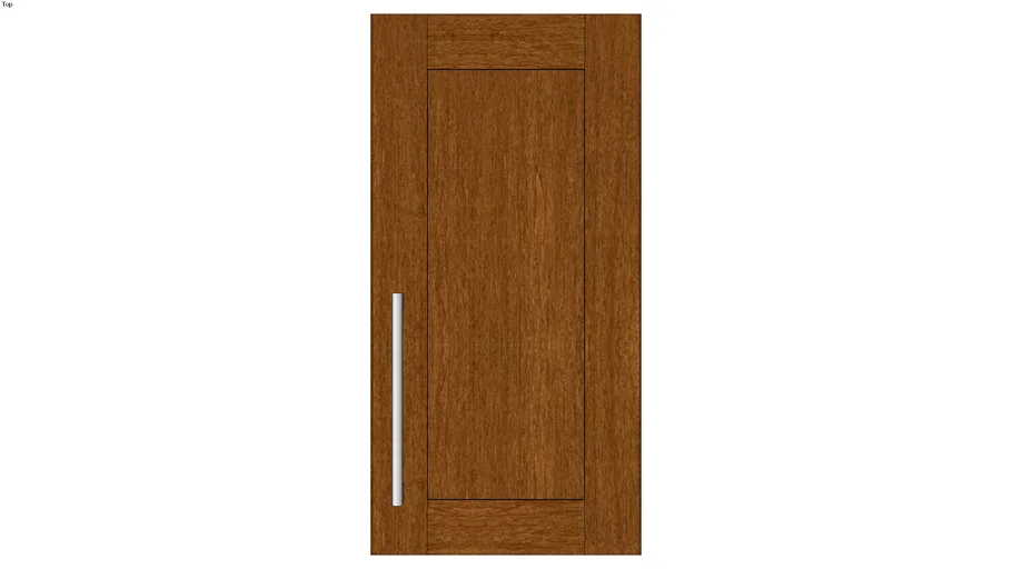 Wall Single Door 30Hx15D | 3D Warehouse