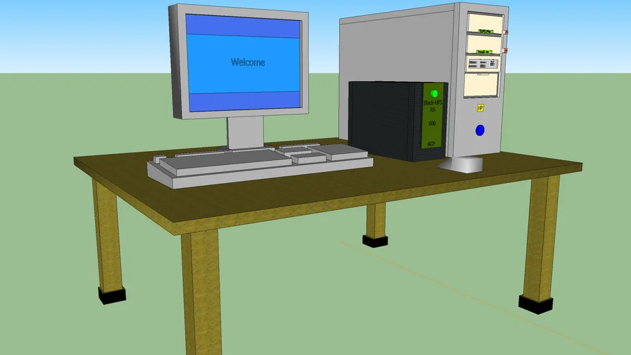 A Computer | 3D Warehouse