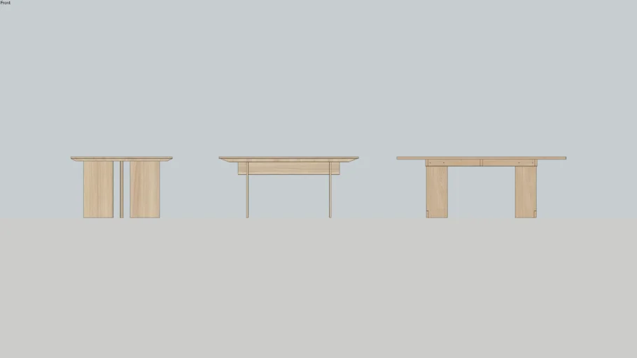Karimoku Case Study-table | 3D Warehouse