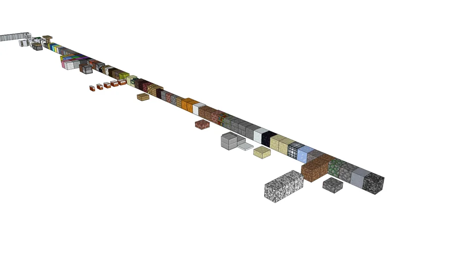 Minecraft blocks | 3D Warehouse